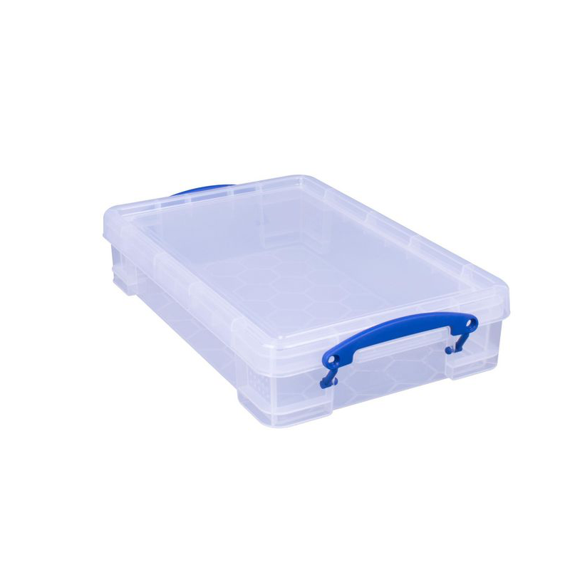Really Useful 4l Storage Box Multi-purpose Storage | Transparent ...