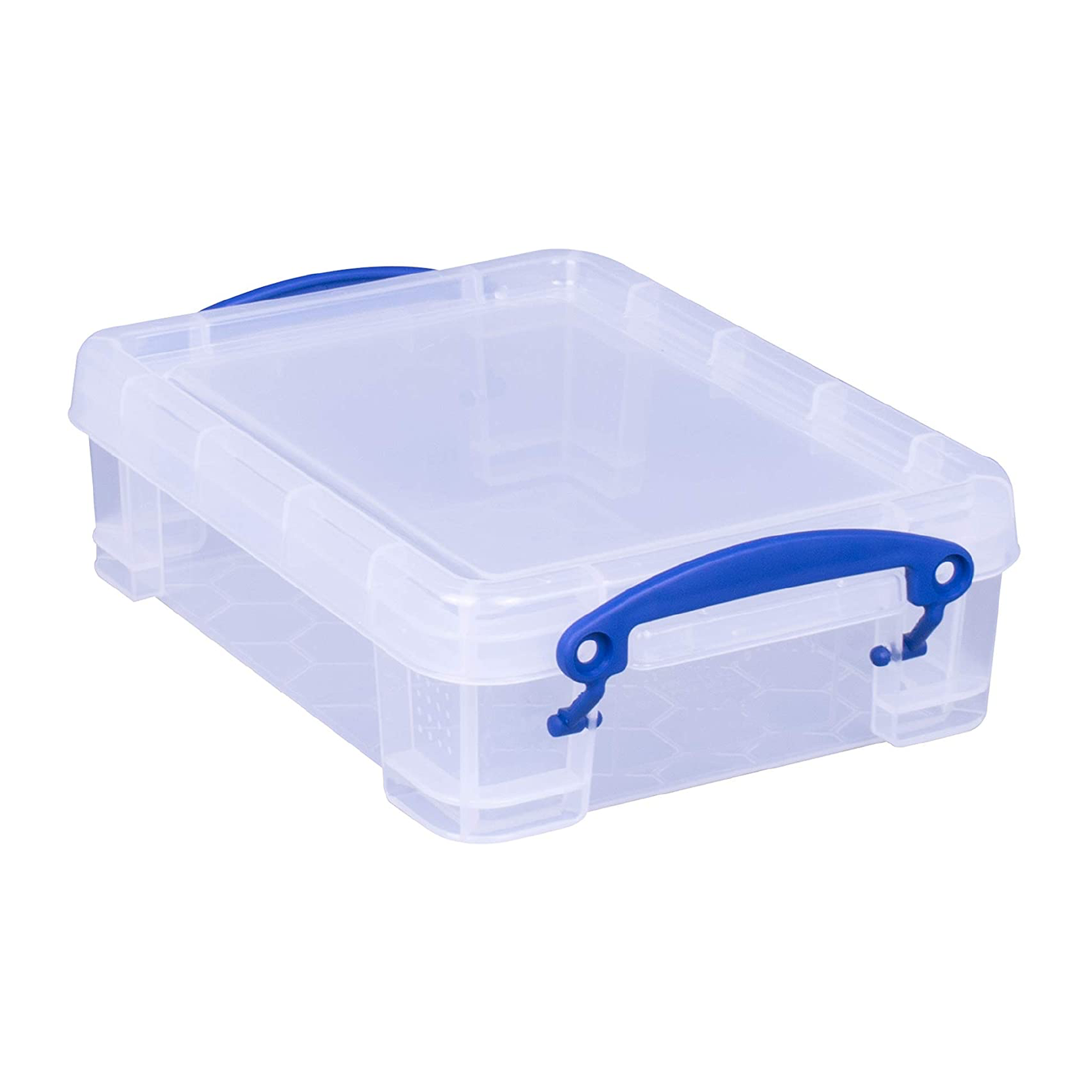 Really Useful Box 0.75L – Transparent, Durable Storage Box with Lid ...