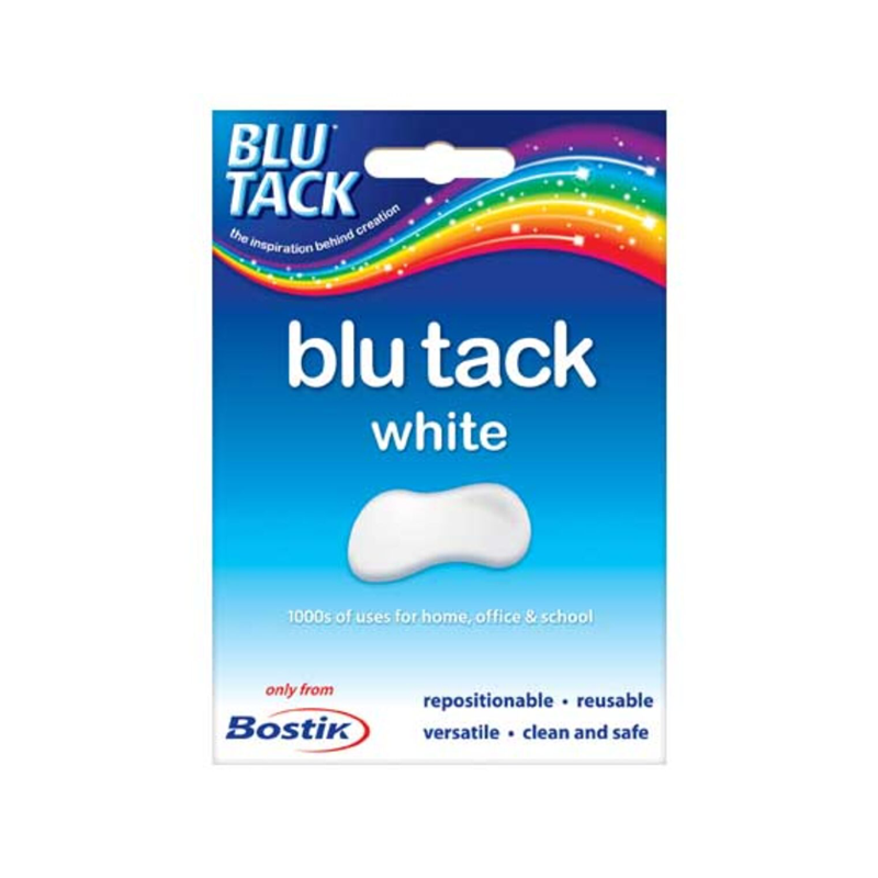 Blu Tack –White Tack Non-Marking Adhesive for Theatre, Set Design ...